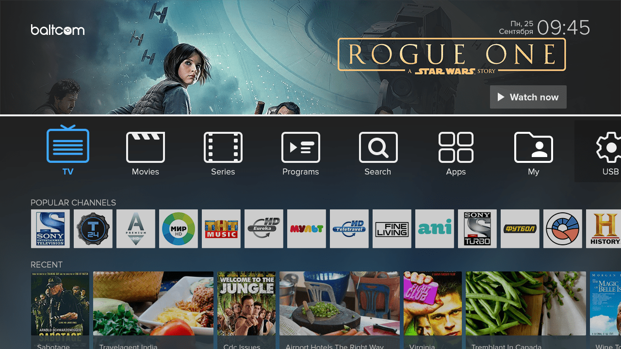 Smartlabs has updated the IPTV platform for Latvian operator, Baltcom ...